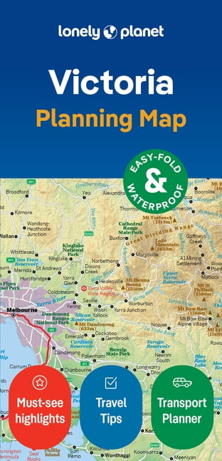 Map Lonely Planet Victoria Planning Map, (Paperback) - Walmart.com