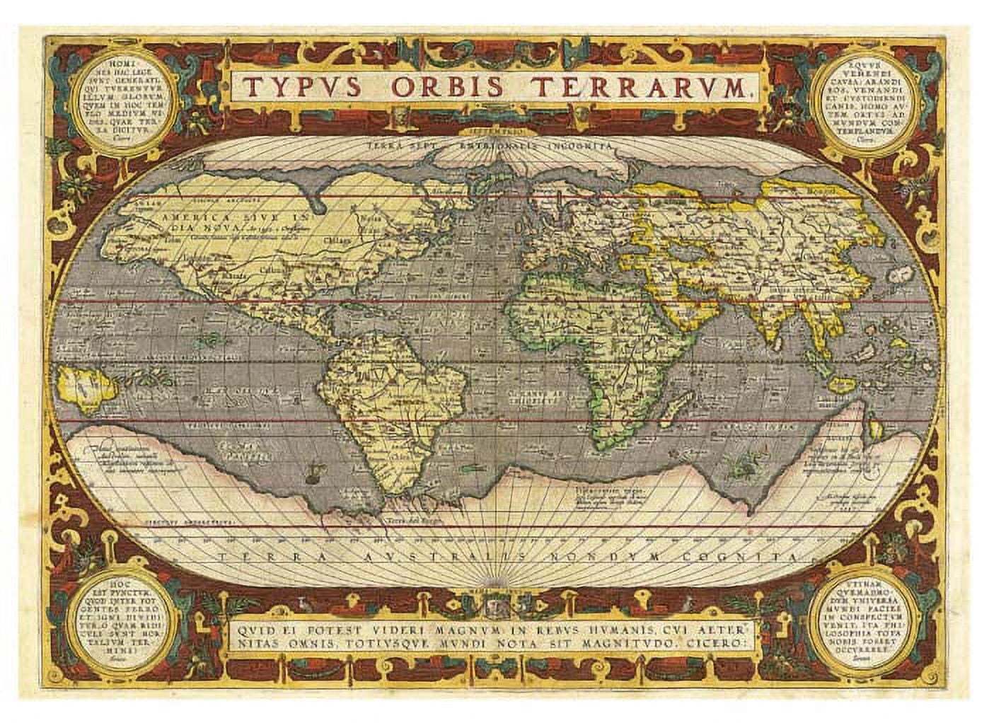 Map Of The World - Walmart.com