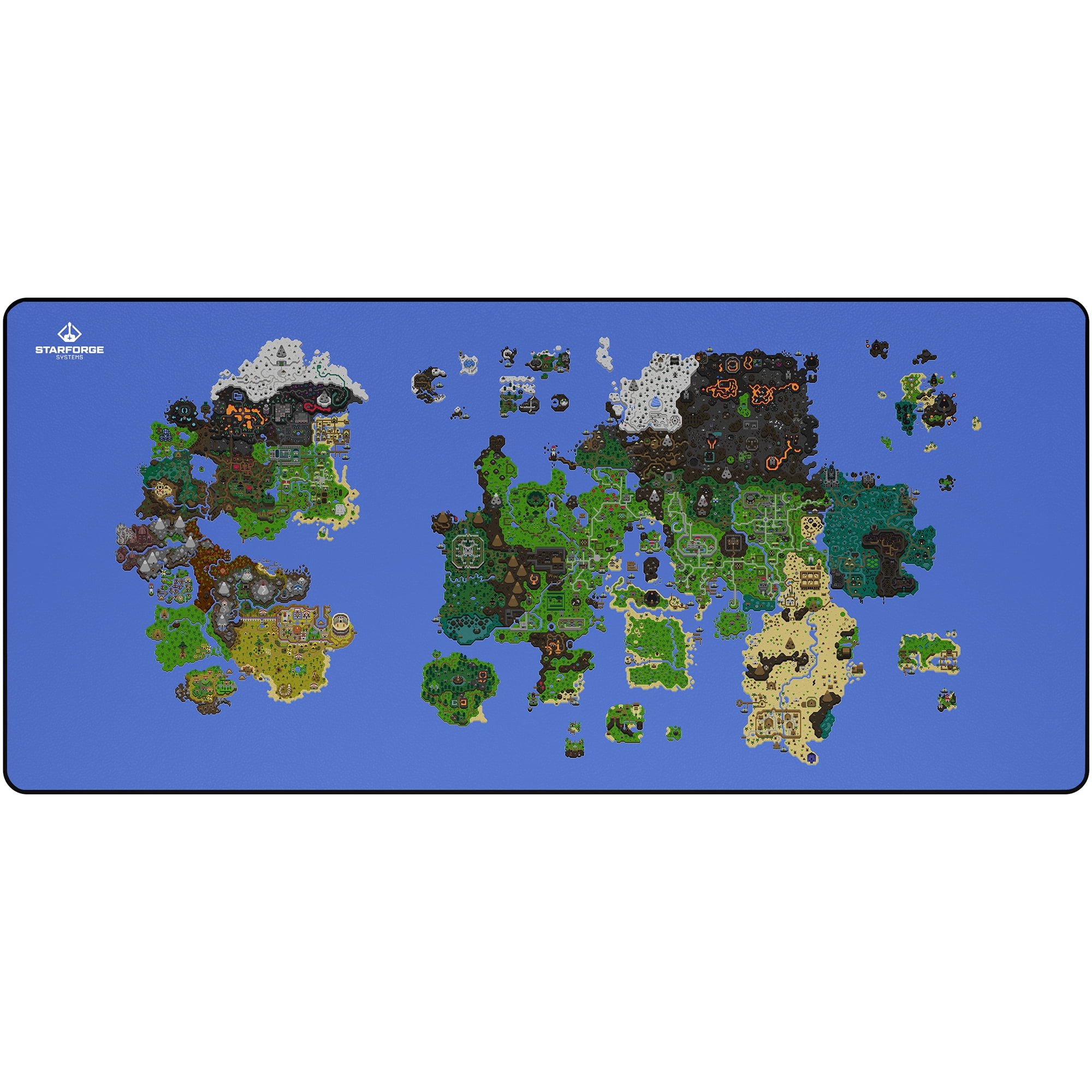 Map - Old School RuneScape Gaming Desk Mat – Large Extended Mouse ...