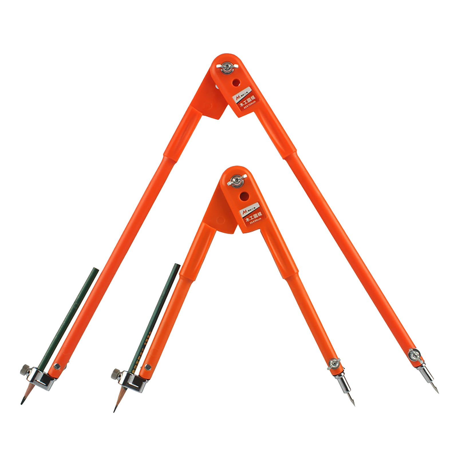 Map Protractor 1 24000 Precision Pencil Compass, Large Diameter-Orange ...