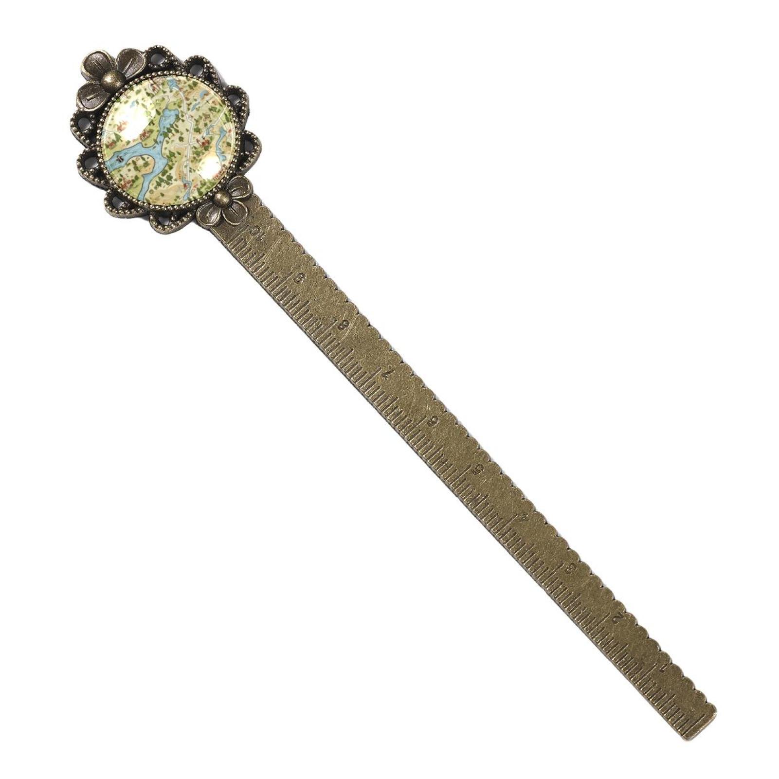 Map Reading Accessories: Lace Bookmark in Antique Bronze - the Book ...