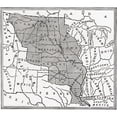 Map Showing The Louisiana Purchase. The Acquisition Of The Louisiana ...