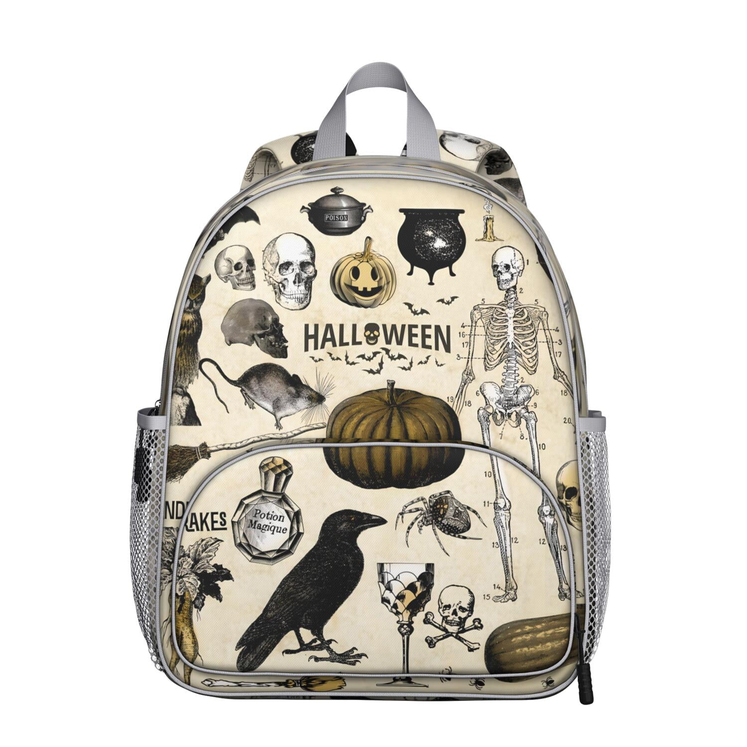 Map Student Backpack – Gothic Celestial Moon And Star Steampunk Cosmic ...