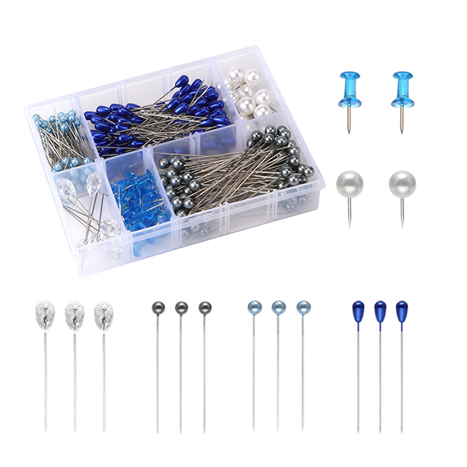 Map Tacks Colored Push Pins Map Push Pins Round Head Marking Pins Easy ...