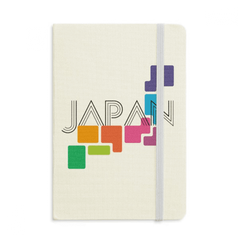 Map Tokyo Games Japan Art Deco Fashion Notebook Official Fabric Hard ...
