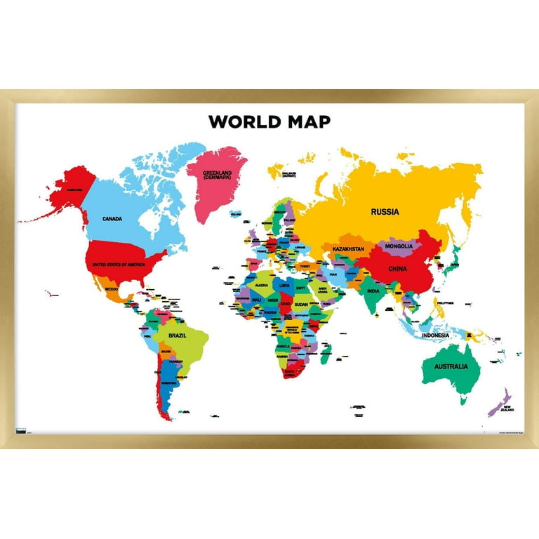 World Map 2022 High Resolution