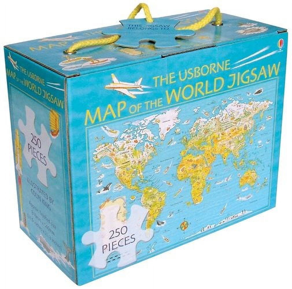Map of the World Boxed Jigsaw - Walmart.com