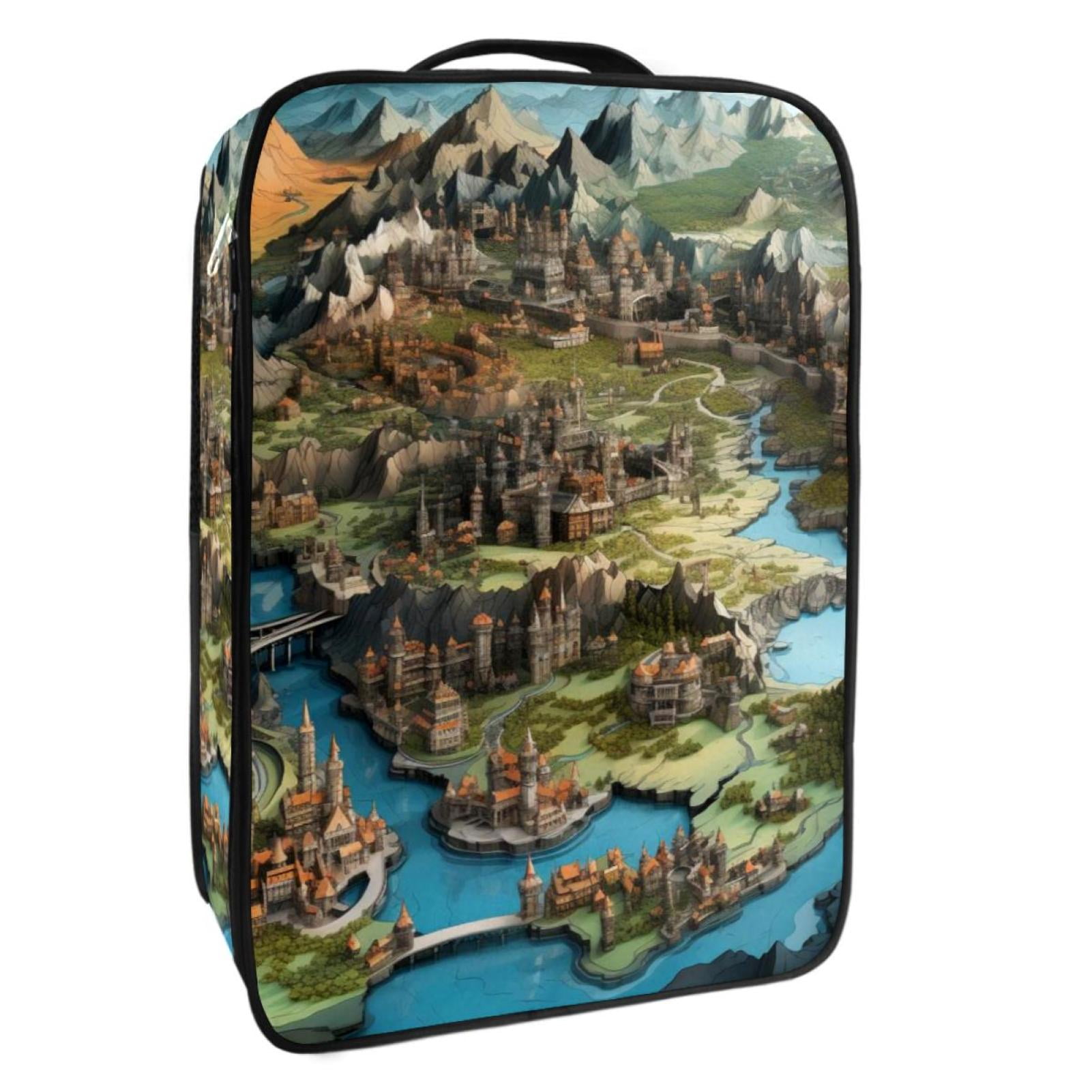 Map section Premium Polyester Shoe Rack - Organize Your Shoes in Style ...