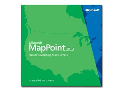 MapPoint 2013 32-bit North America - Walmart.com