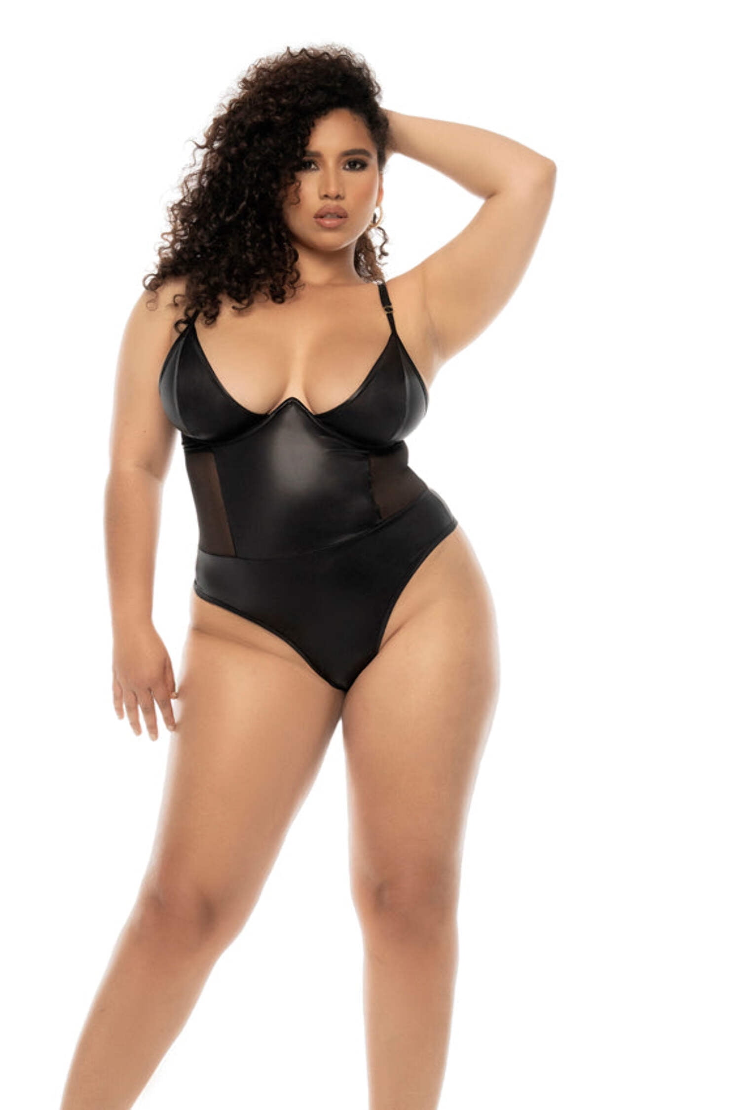 Mapale 2752X Plus Size Bibi Bodysuit - Walmart.com
