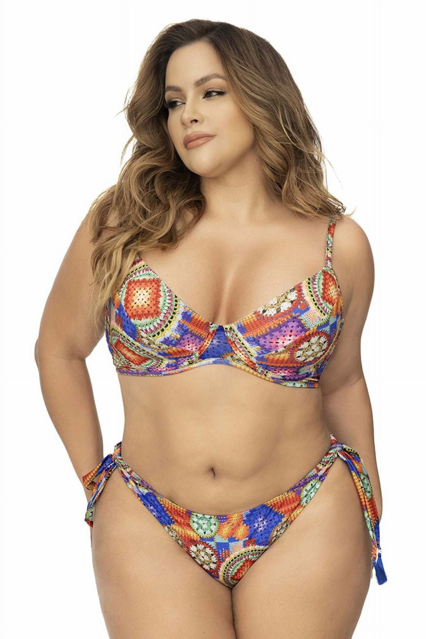 Mapale 67053X Plus Size 2 Piece Swimsuit - Walmart.com