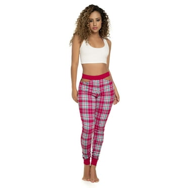 Jolly Jammies Men's Holiday Green Plaid Matching Family Pajamas Set, 2 ...