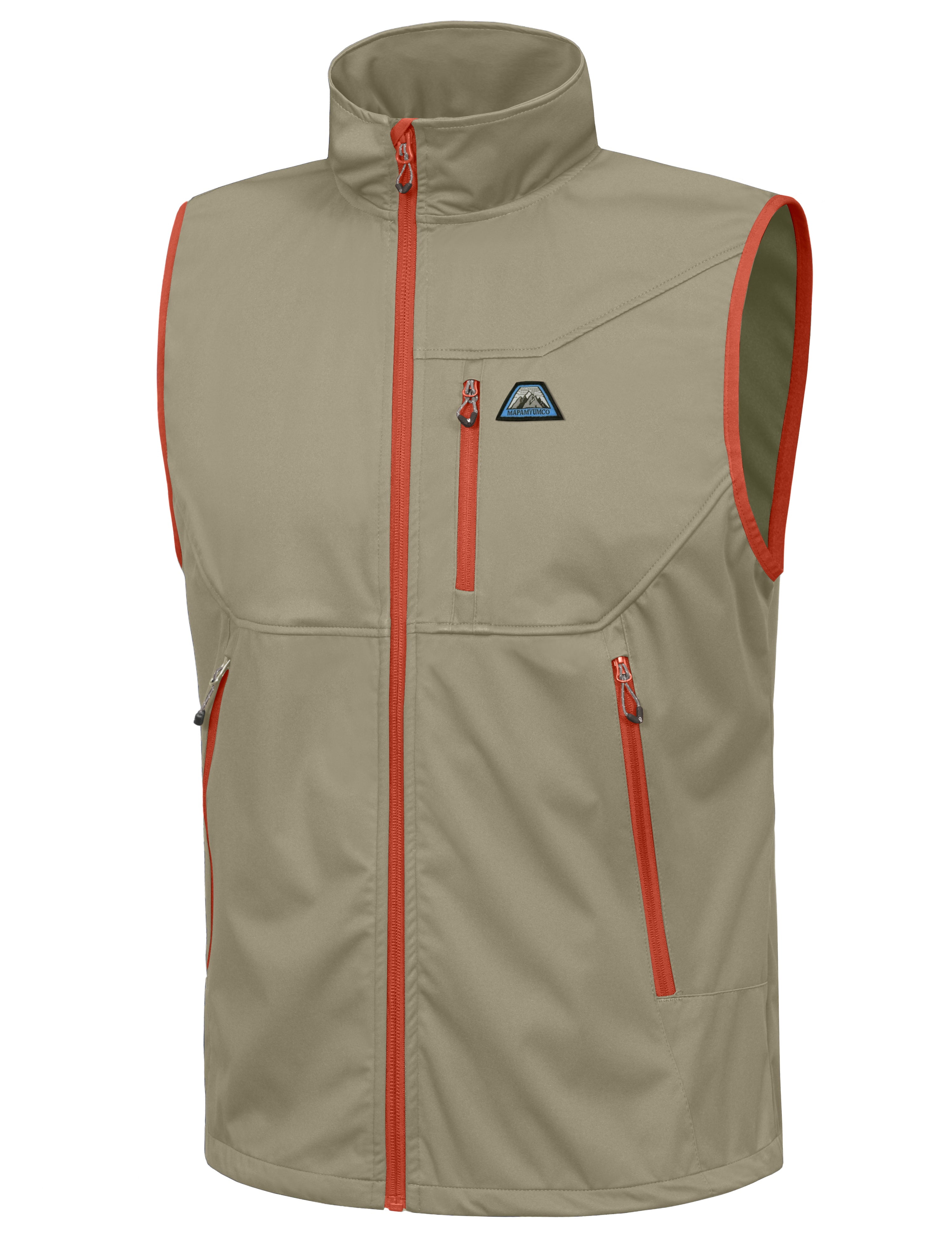 Mapamyumco Men's Lightweight Golf Vest, Water-repellent Outerwear Vests ...