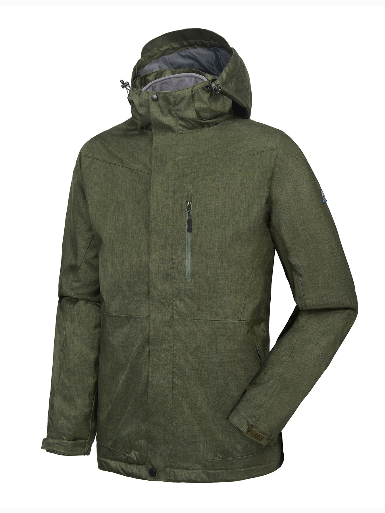 Mapamyumco Mens 3-in-1 Ski Jacket, Waterproof Snow Rain Winter Coat ...