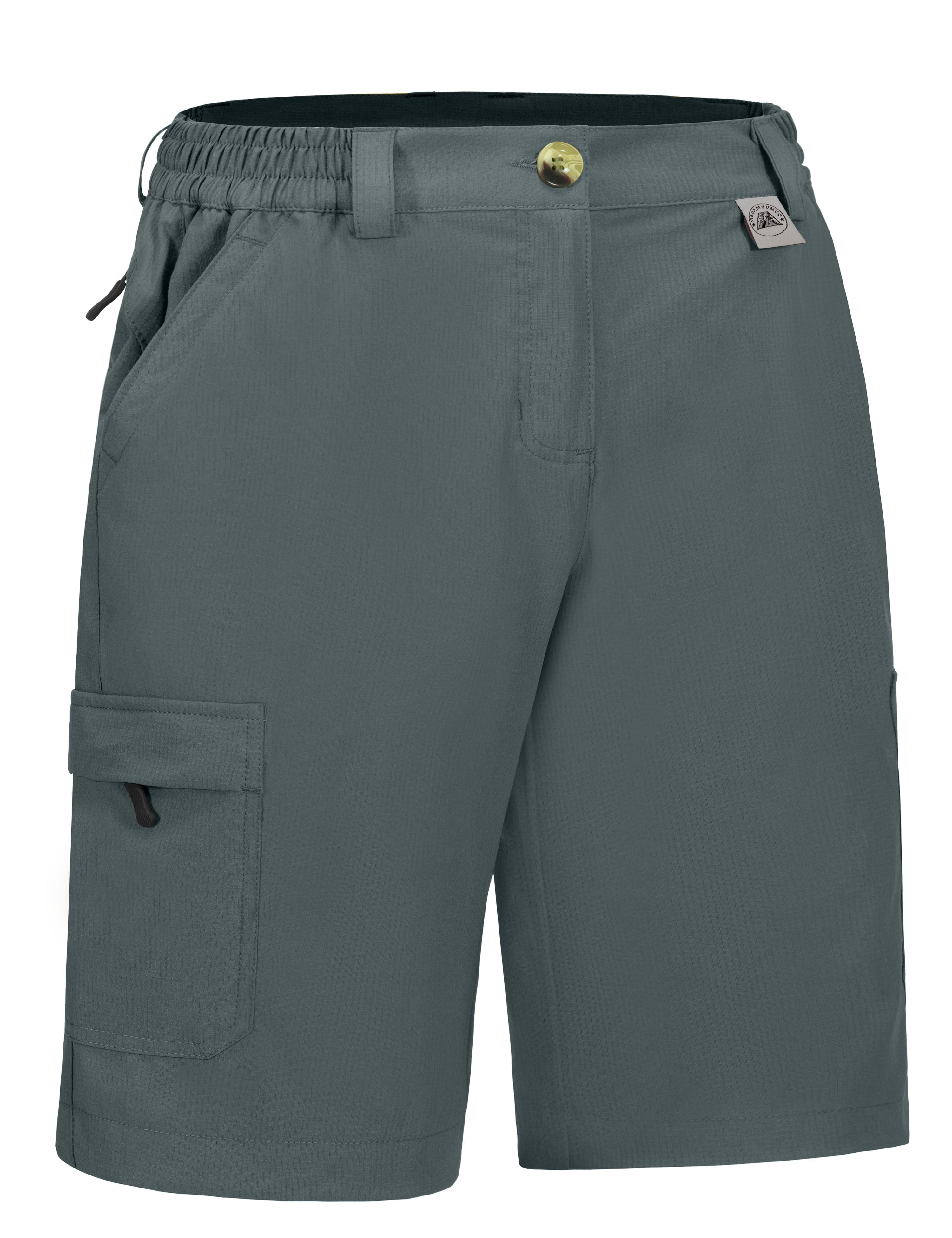 Mapamyumco Women's 10 Inch Inseam Hiking Cargo Shorts Quick Dry ...
