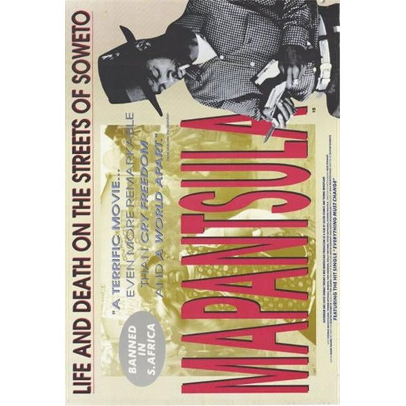 Mapantsula Movie Poster - 11 x 17 in. - Walmart.com