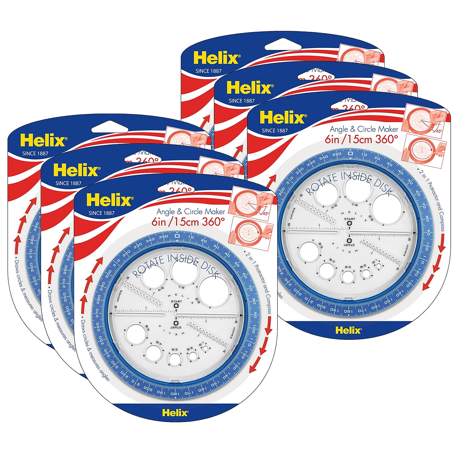 Helix 360° Angle and Circle Maker - Walmart.com