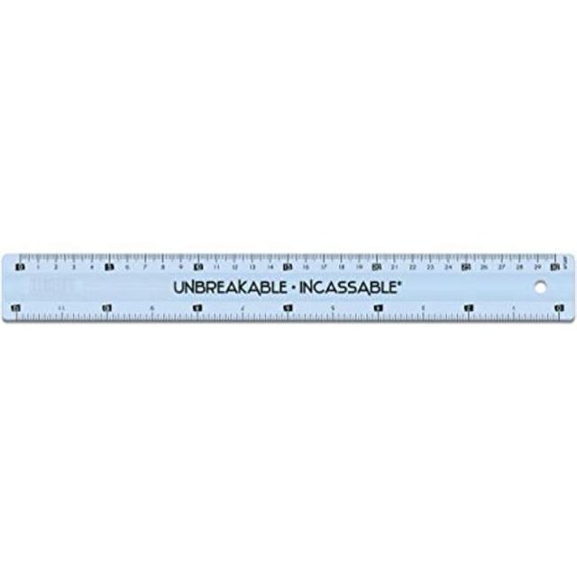 Maped Helix USA MAP245648 12 in. Unbreakable Ruler - Walmart.com