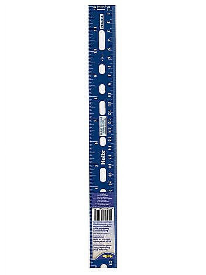 Helix Stainless Steel 12-Inch Ruler (Color May Vary) (Pack of 8 ...