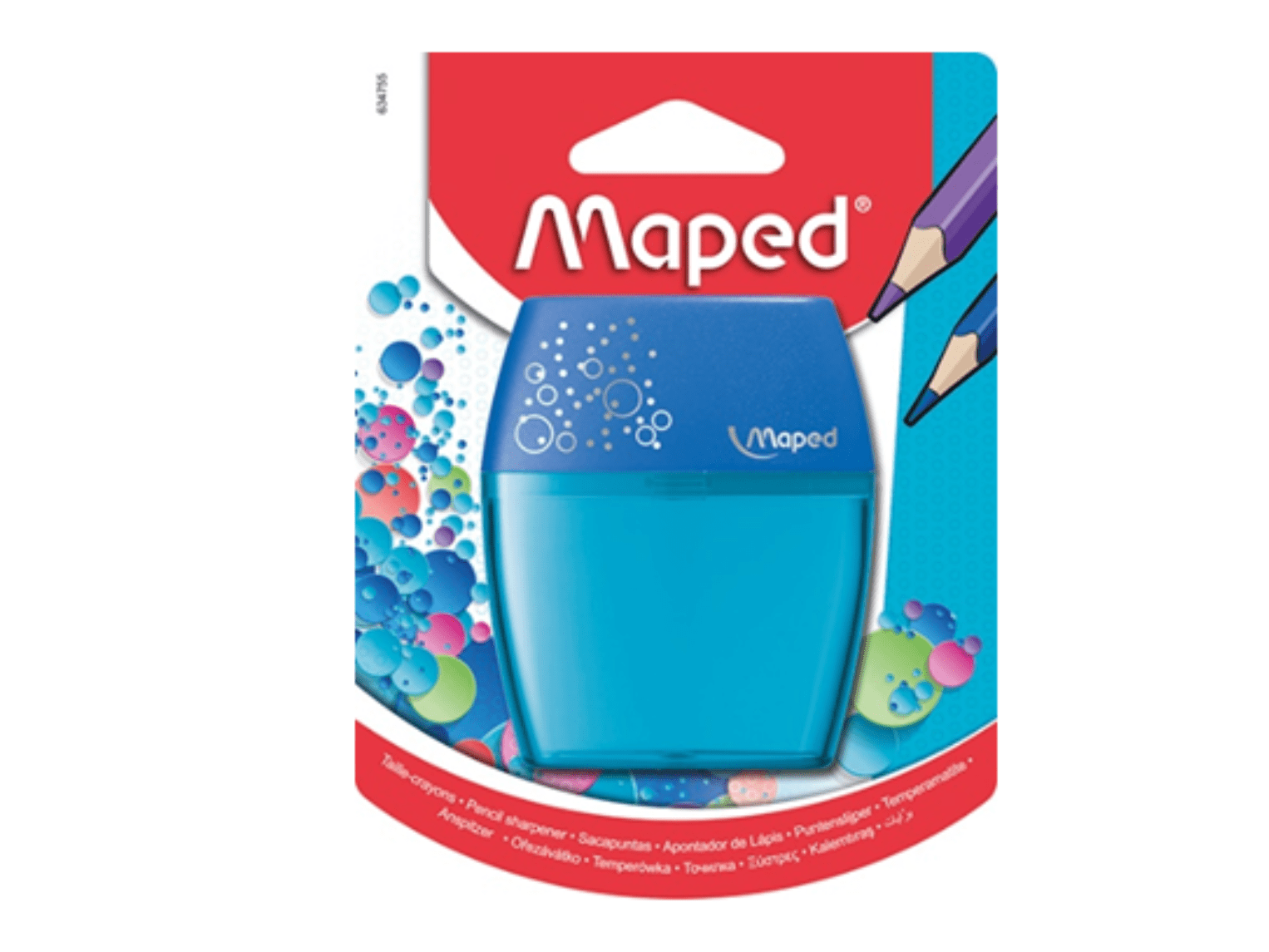 Maped Shaker 2-Hole Canister Pencil Sharpener - Walmart.com