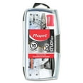 Maped Study Geometry 10 Piece Set with Metal Compasses & Measuring ...