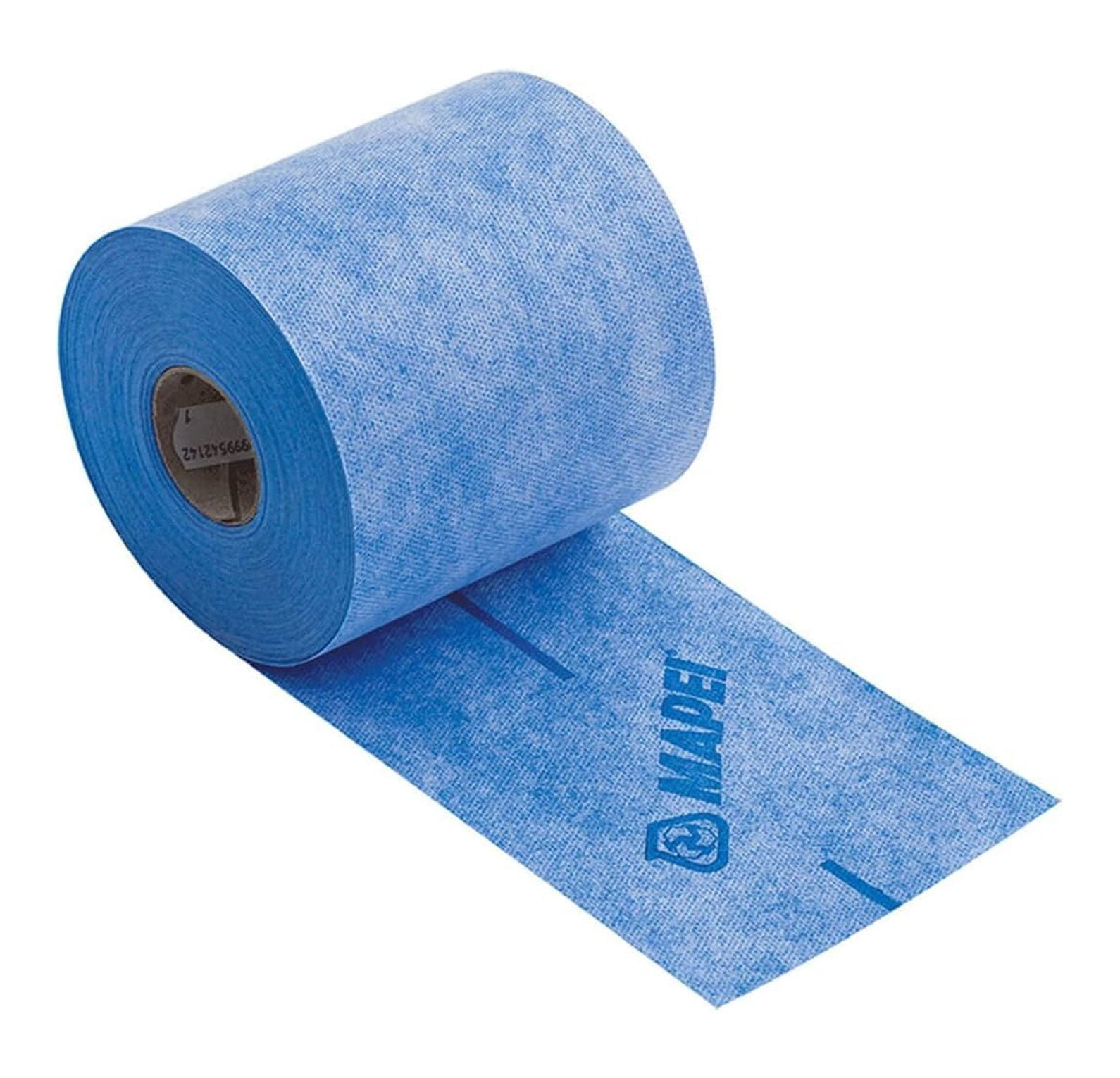 Mapeguard 32.8 ft. (10 m) x 4.7 in. (12 cm) Waterproofing Sealing Tape, blue - Walmart.com