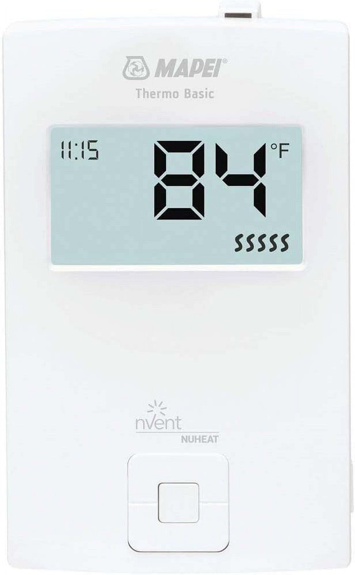 Mapei 2855401 Non-Programmable Dual-Voltage Radiant Floor Heating ...