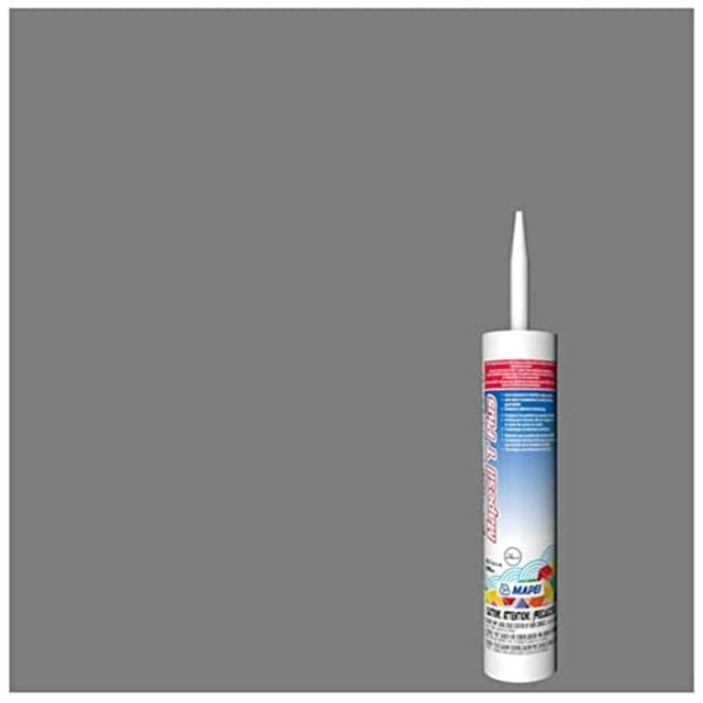 Mapei Mapesil T Plus 19 Pearl Gray Silicone Sealant 10.1 oz - Walmart.com