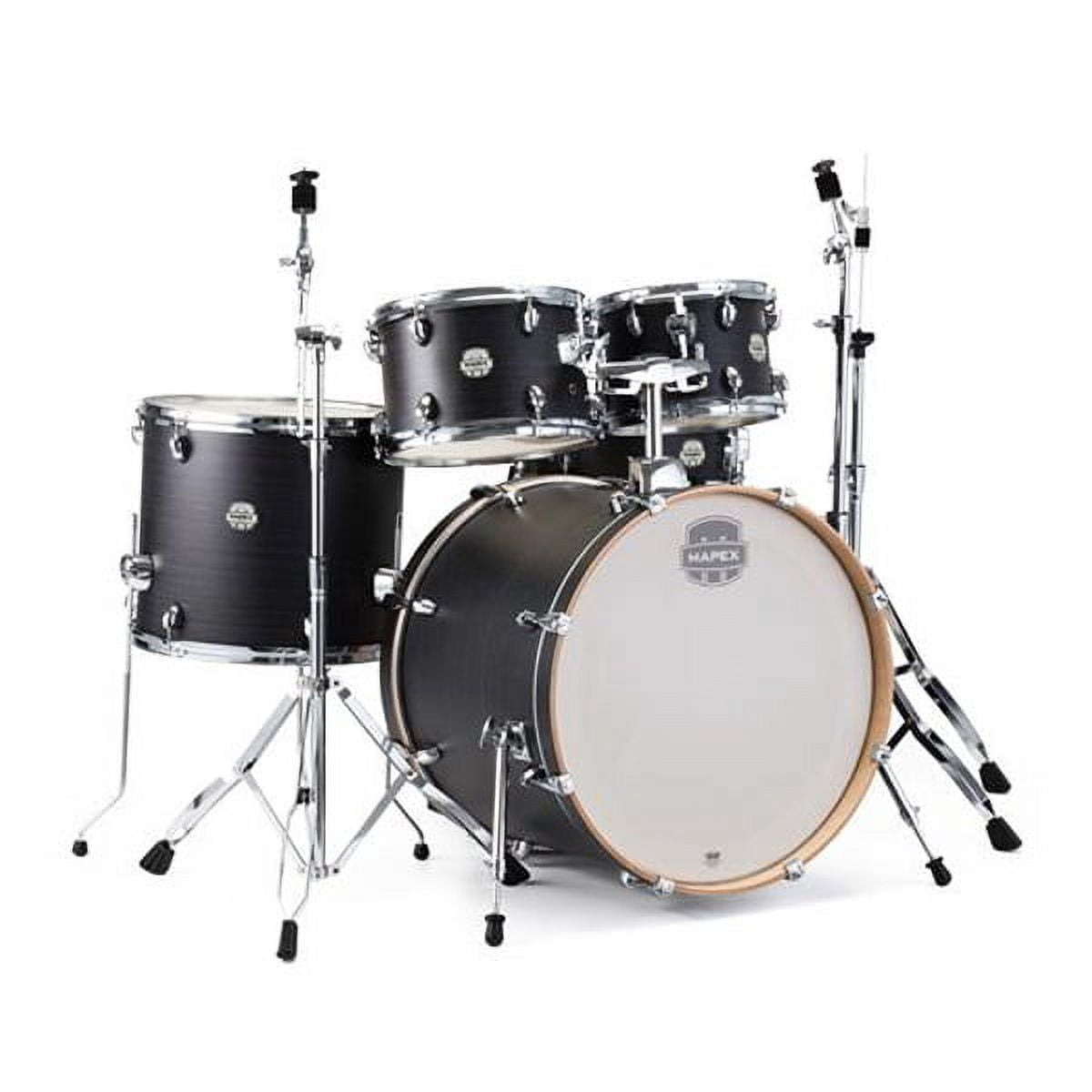 Mapex ST5295FIK Storm Rock 22" Bass Drum 5-Piece Drum Set w/ Hardware ...