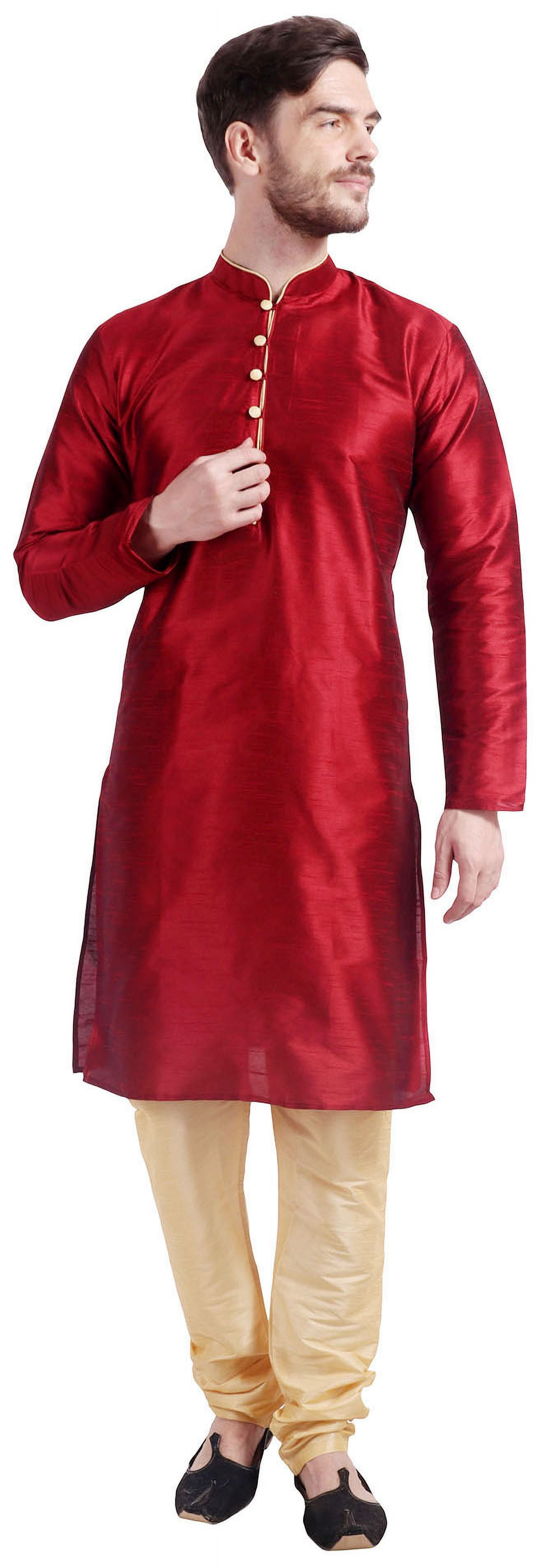 Maple Clothing Men's Kurta Pajama India Clothing Wedding Party Dress ...