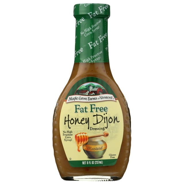 Maple Grove Fat Free Honey Dijon Mustard Dressing, Gluten Free, Kosher ...