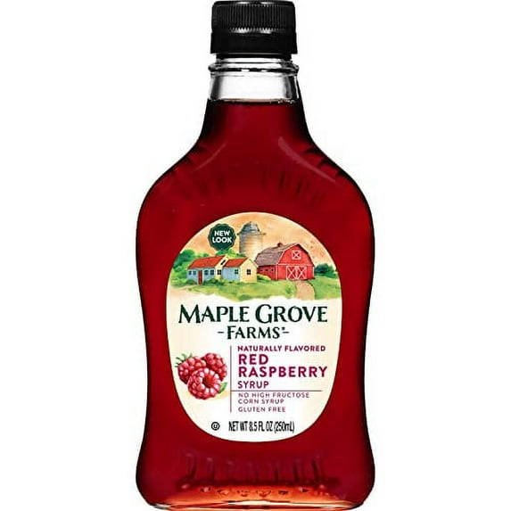 Maple Grove Farms Flavored Syrups, Raspberry, 8.5 Ounce - Walmart.com