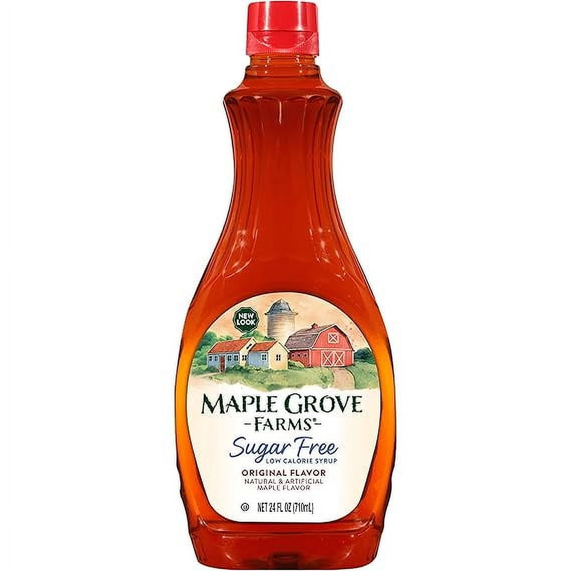 Maple Grove Farms Syrup, Sugar Free, 24 Ounce - Walmart.com