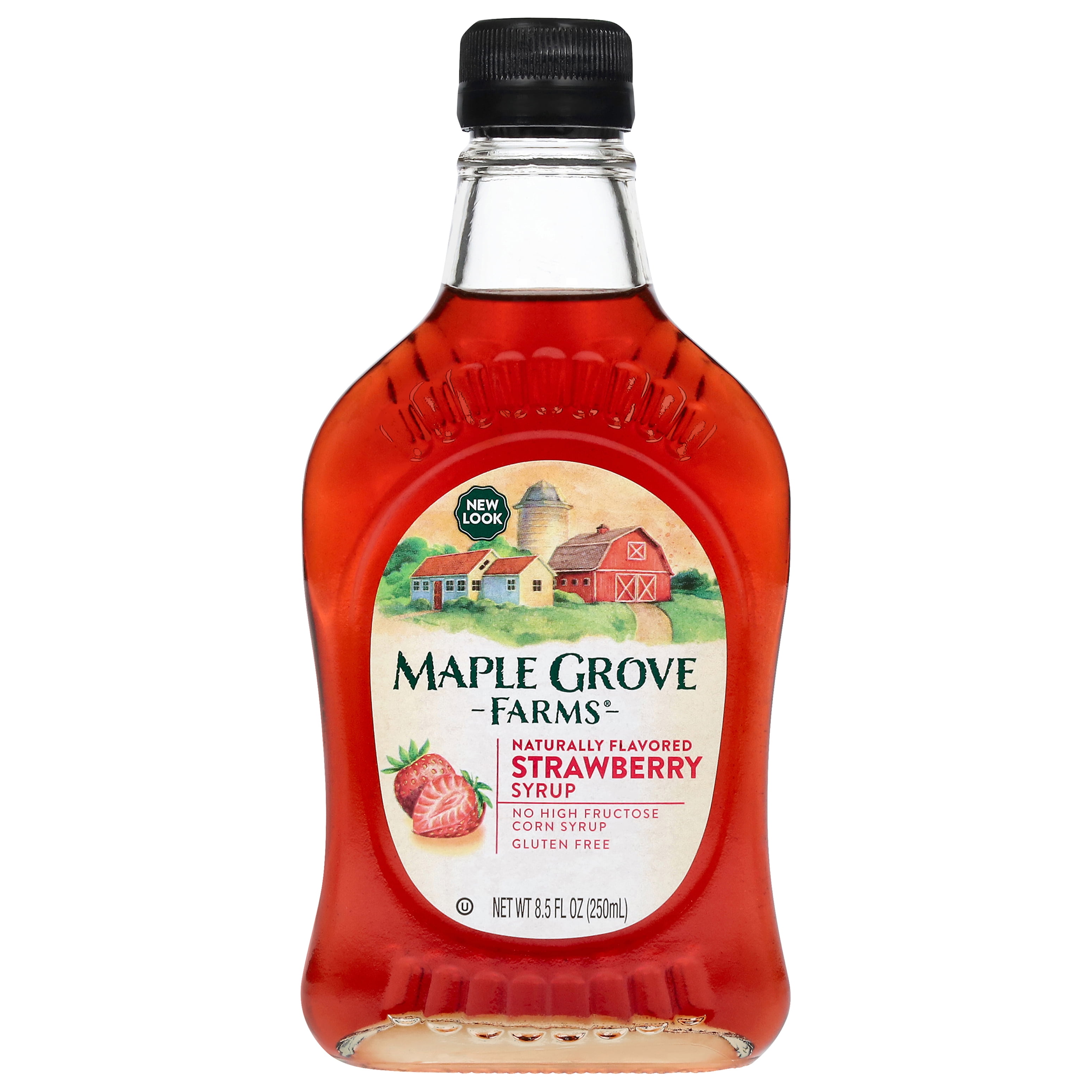 Maple Grove Farms of Vermont Strawberry Syrup, 8.5 fl oz - Walmart.com