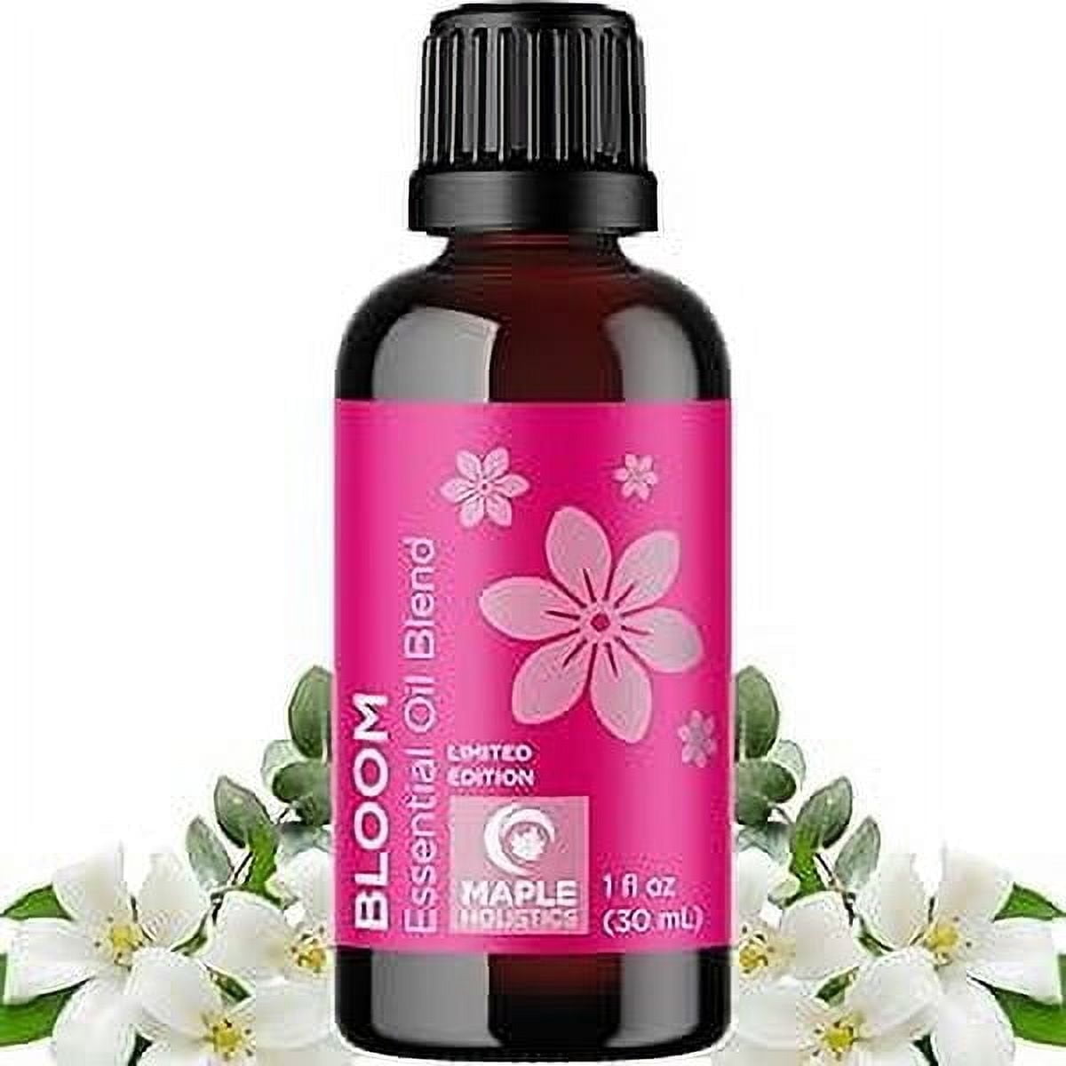 Maple Holistics Bloom Floral Essential Oil Blend Diffuser Fragrance & Aromatherapy Oils, 1 fl oz ...