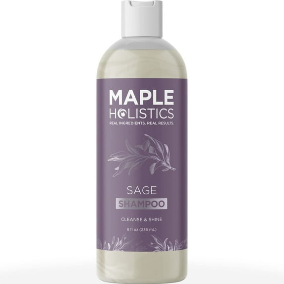 Maple Holistics Sage and Rosemary Shampoo, Clarifying Oily Hair Shampoo ...