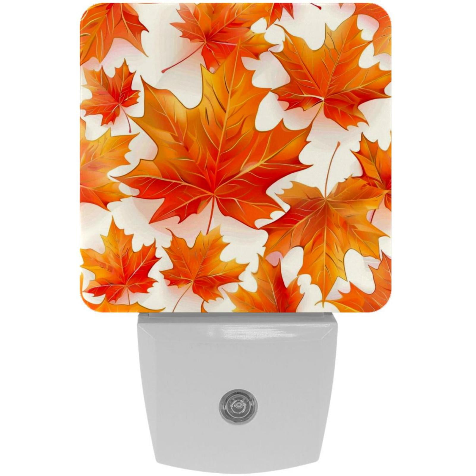 Maple Leaf LED Square Night Light - Energy Efficient and Stylish ...
