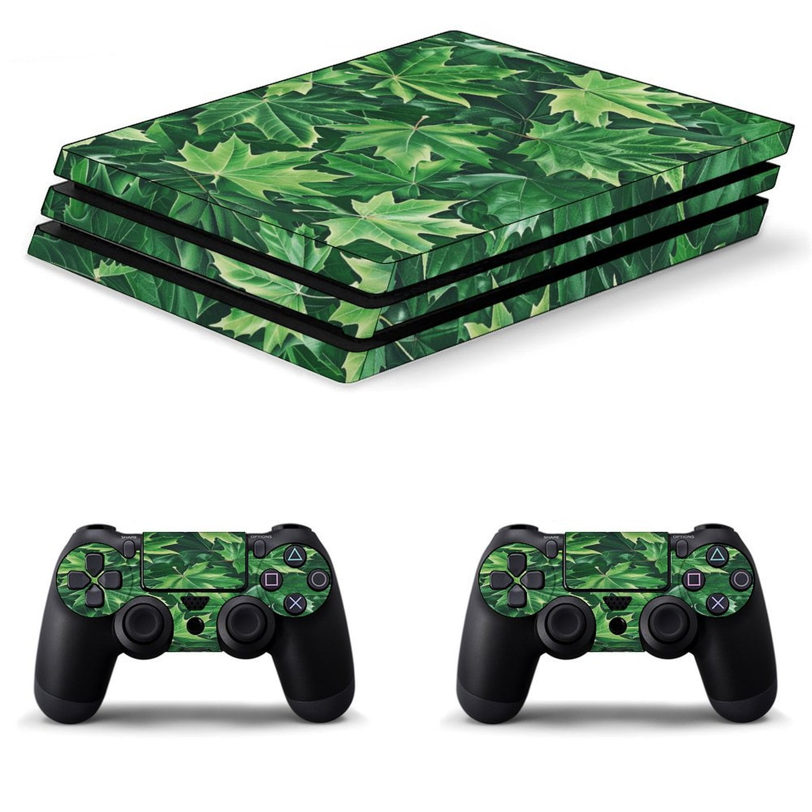 Maple Leaf PS4/PS4 Pro/PS4 Slim Skin Sticker For Console And Controller ...