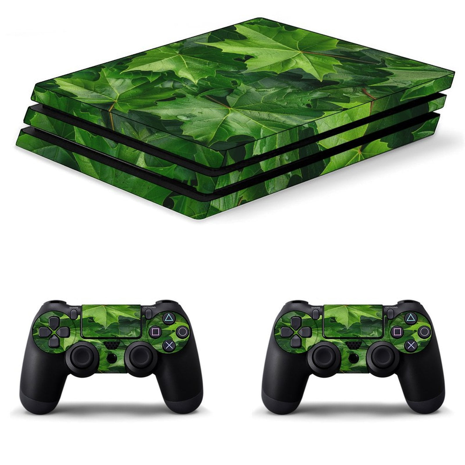 Maple Leaf PS4/PS4 Pro/PS4 Slim Skin Sticker For Console And Controller ...