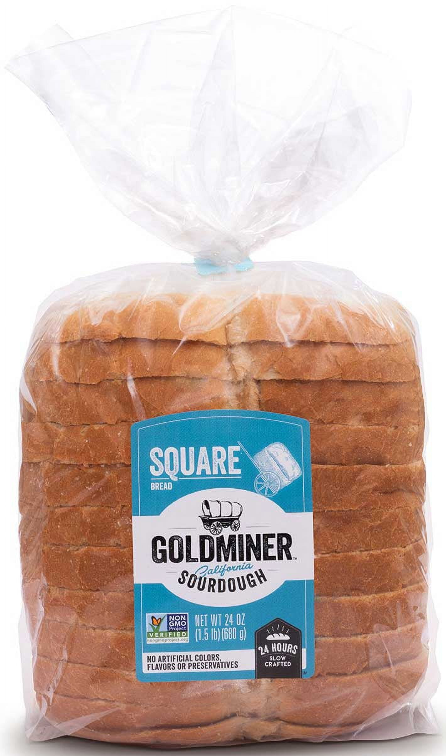 California Goldminer Sourdough Maple Leaf Square Bread - 10 per case ...