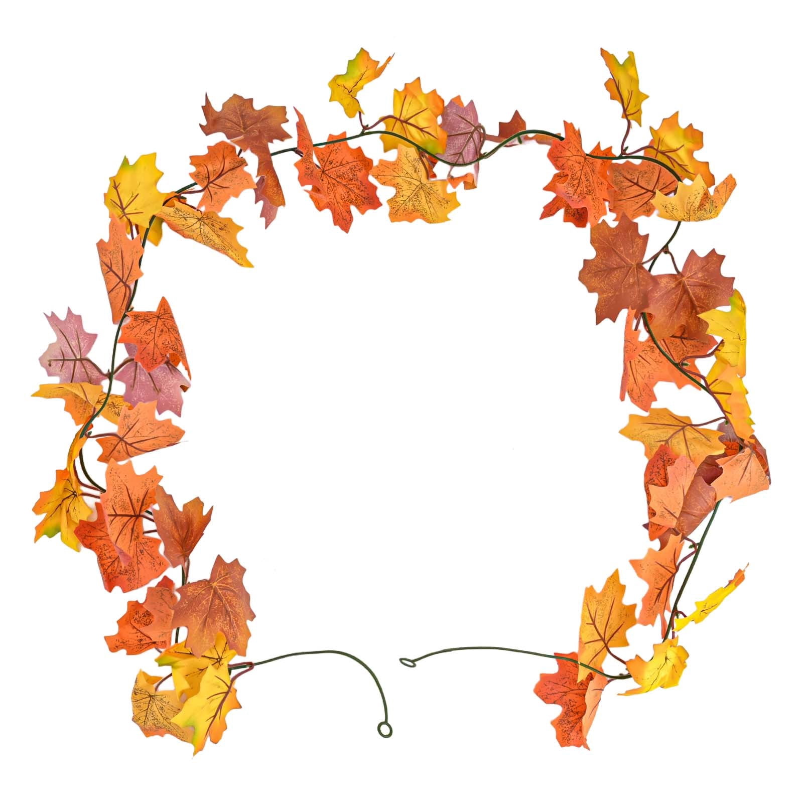 Maple Leaf Vine Backdrop Staircase Gate Garden Farmhouse Home Wall ...