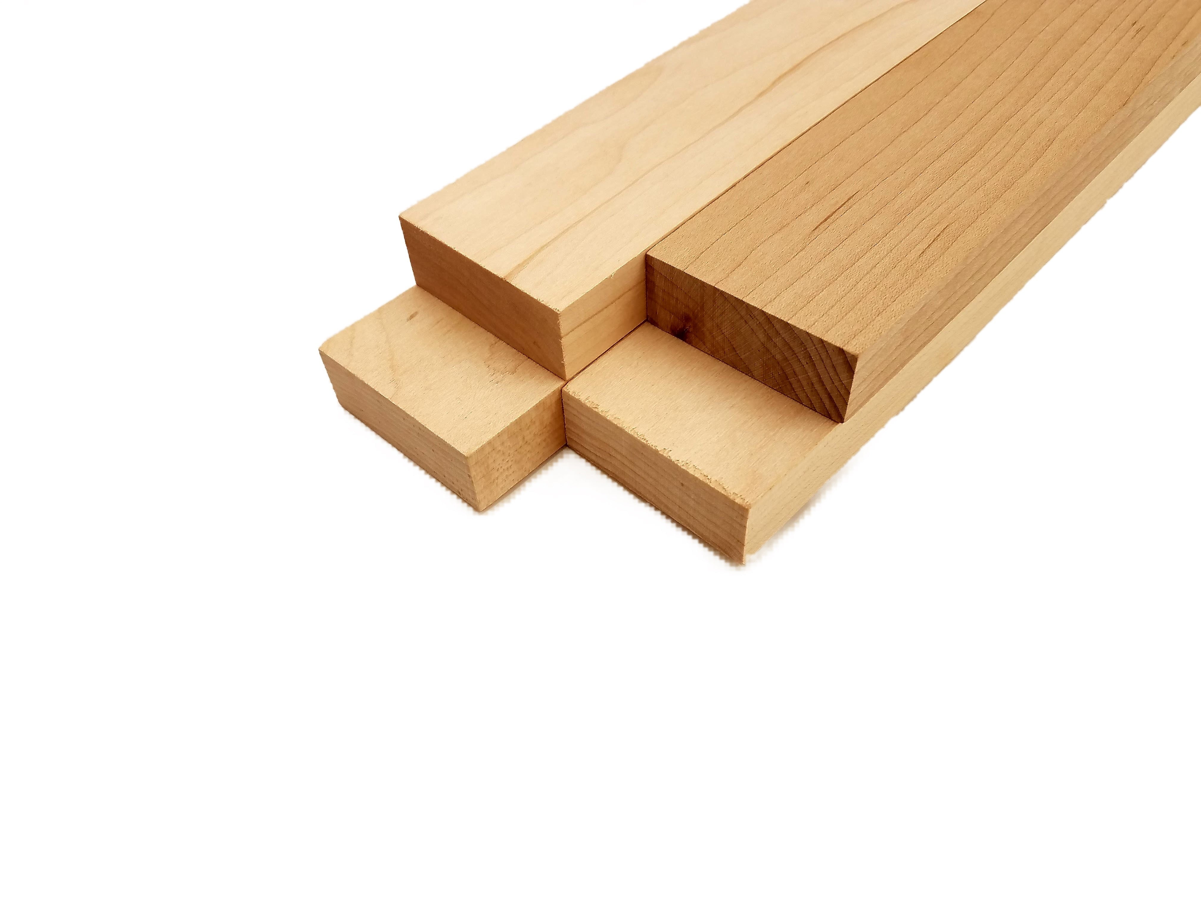 Maple Lumber Board - 3/4" x 2" (4 Pcs) - Walmart.com