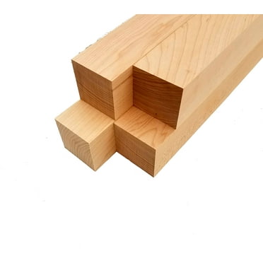 Maple Lumber Square Turning Blanks - 3" x 3" - Walmart.com