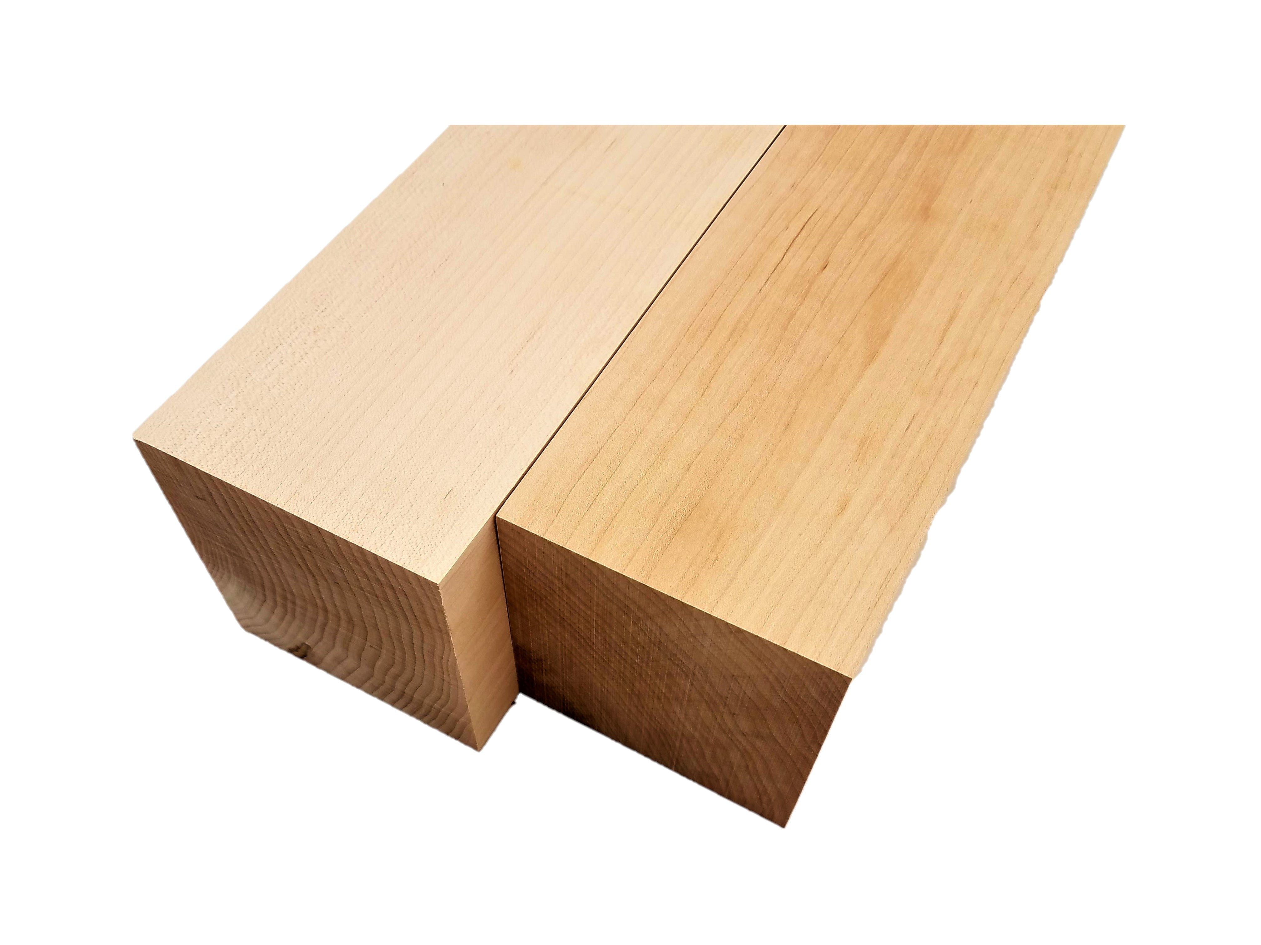 Maple Lumber Square Turning Blanks - 3" x 3" - Walmart.com