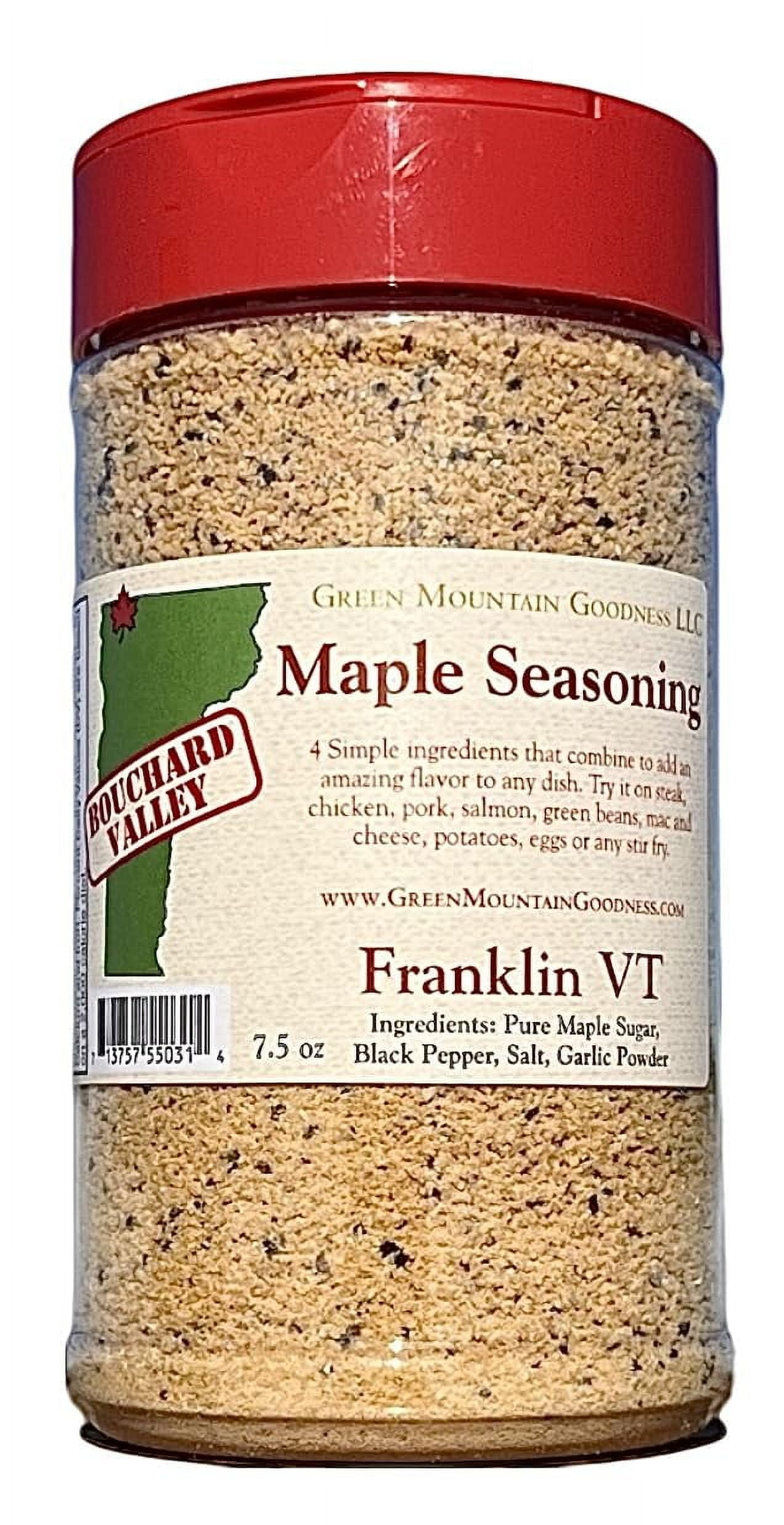 Maple Rub Spice Seasoning From Pure Vermont Maple Syrup (7.5) H1 ...