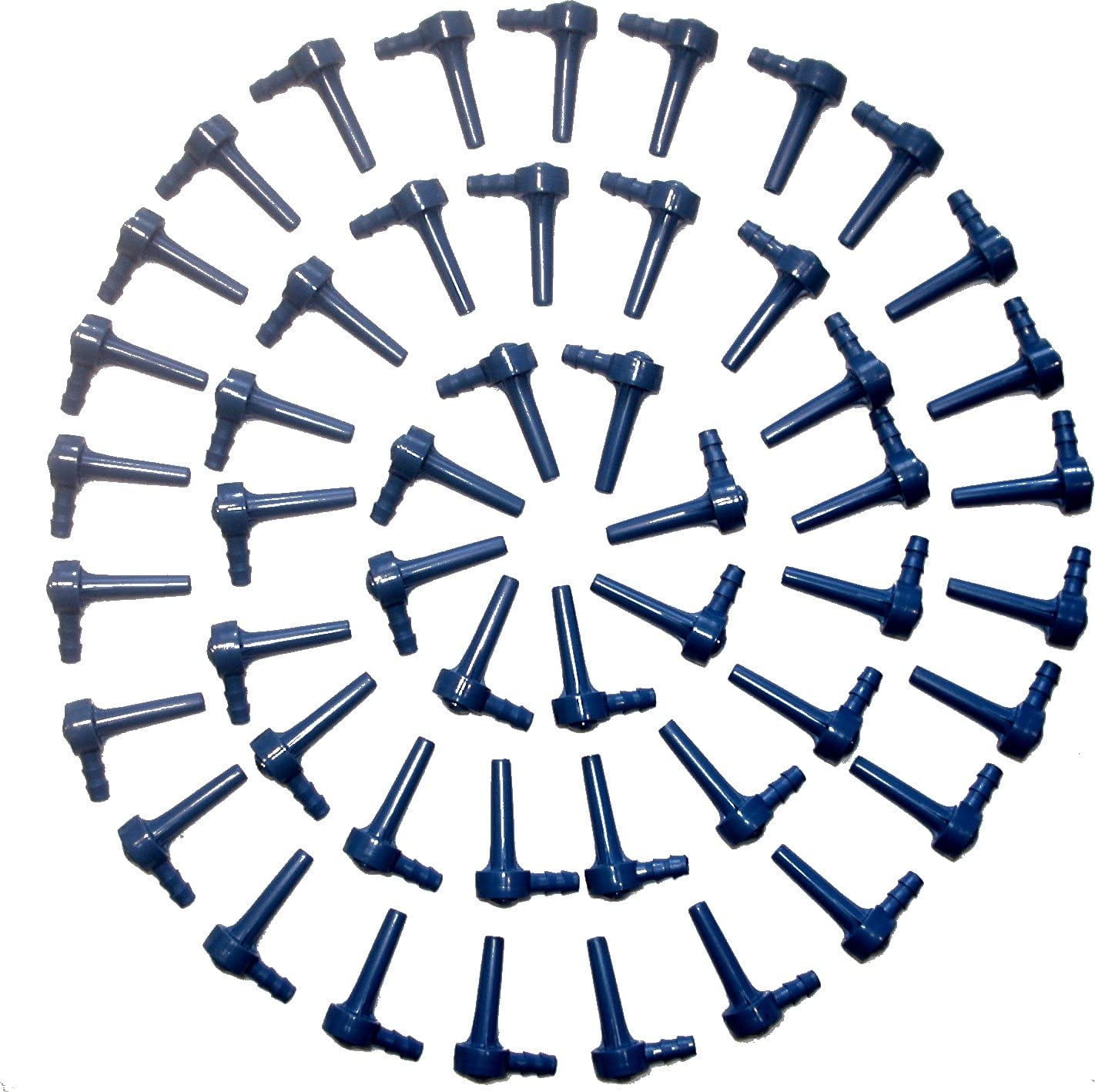 Maple Sap Tap Spile, 5/16" Ecolo Spout Blue, Maple Syrup Taps (50 Pack ...