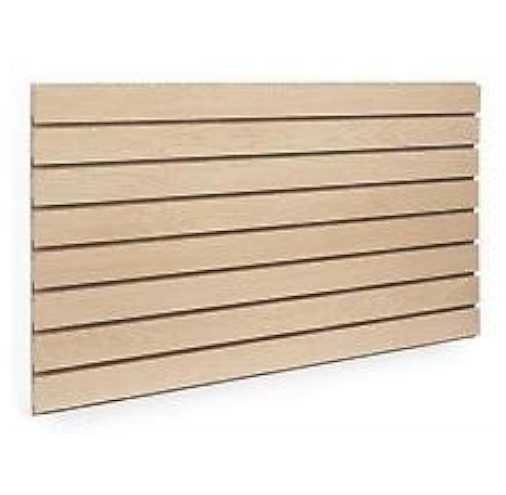 Maple Slatwall Panels 24"H x "L (Set of 2 Panels) WITHOUT METAL INSERTS ...