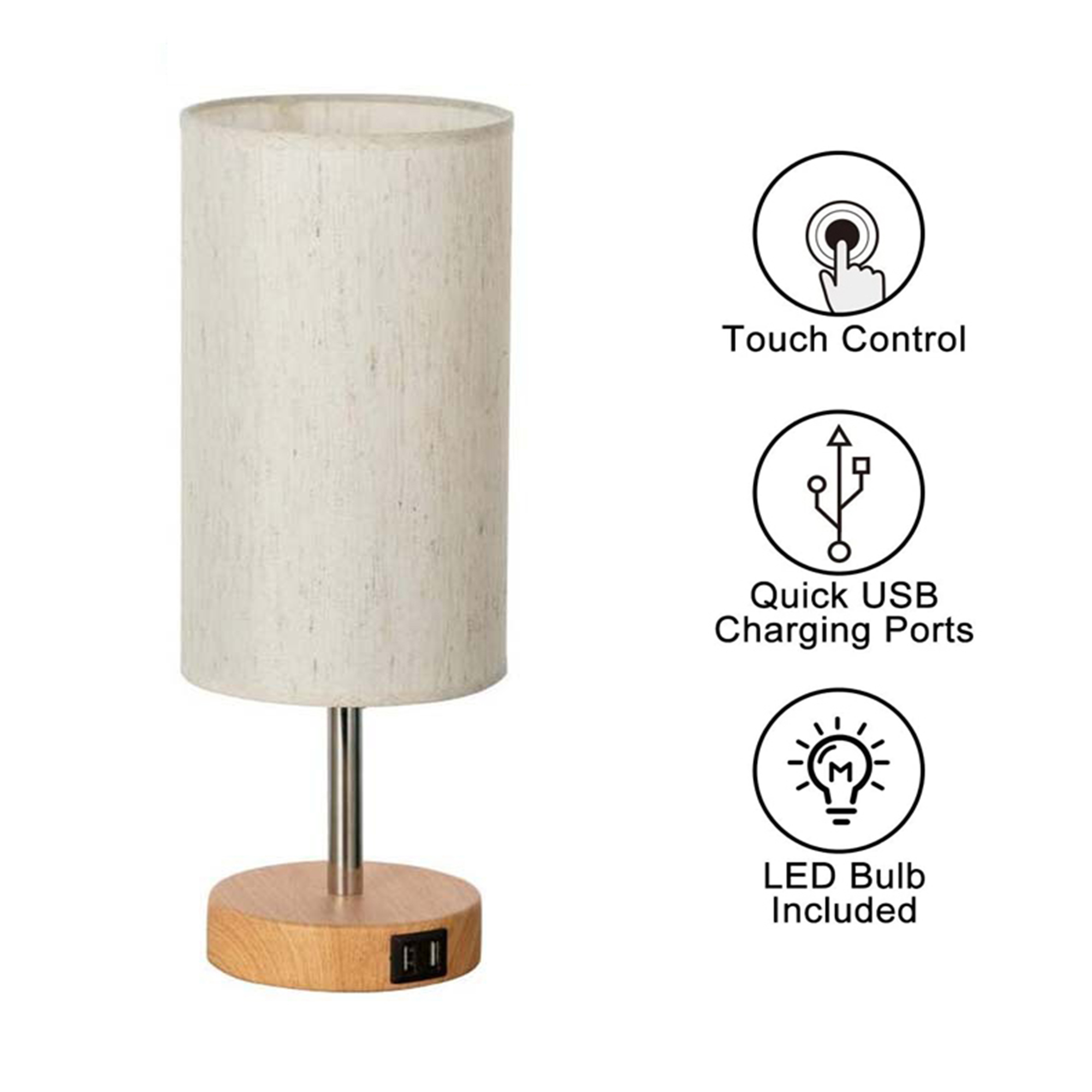 ACME Bunny Rose Gold Table Lamp with LED Light Bulb - Walmart.com