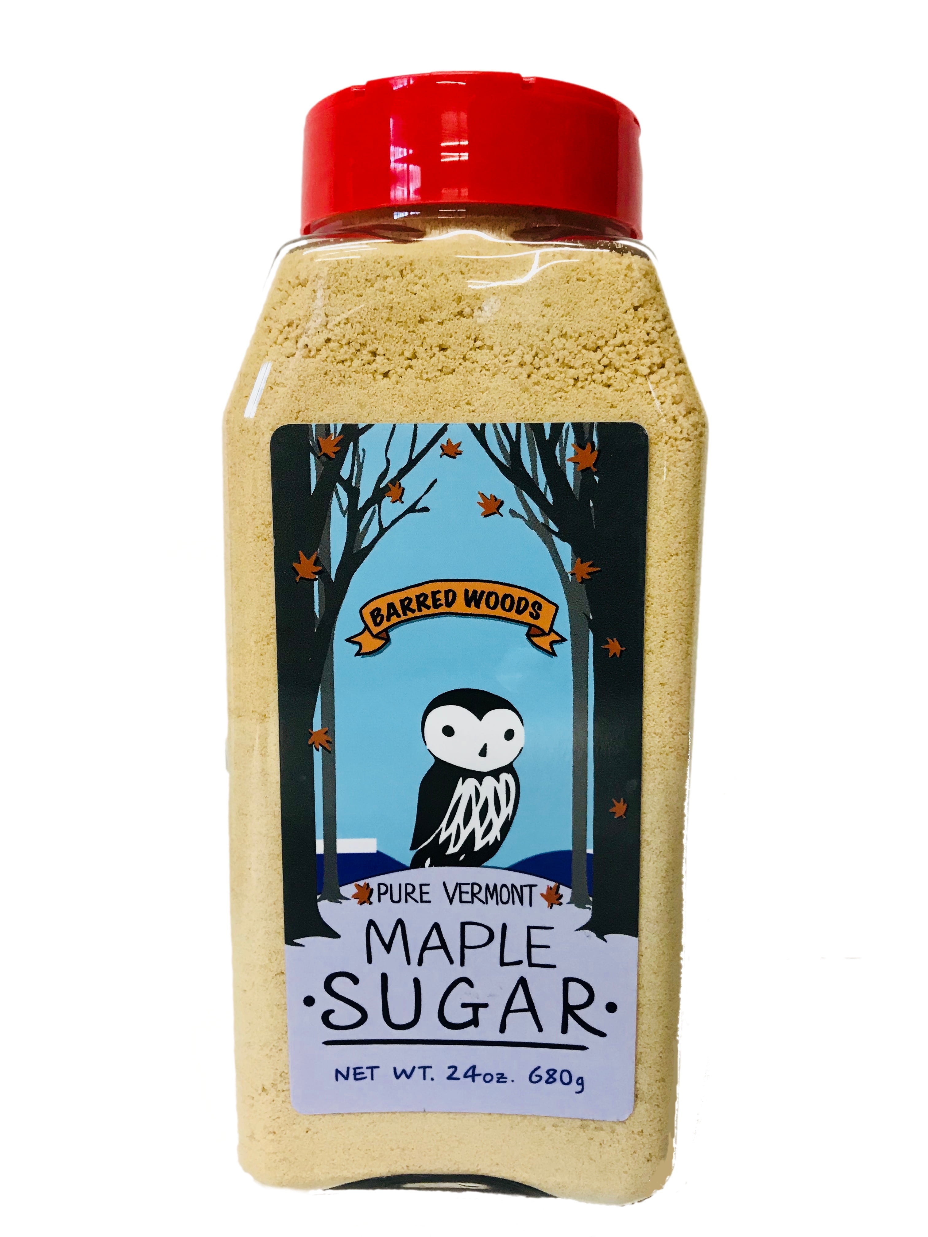 Maple Sugar - 1.5 lb (24 oz) Jar - Made From 100% Pure Vermont Maple ...