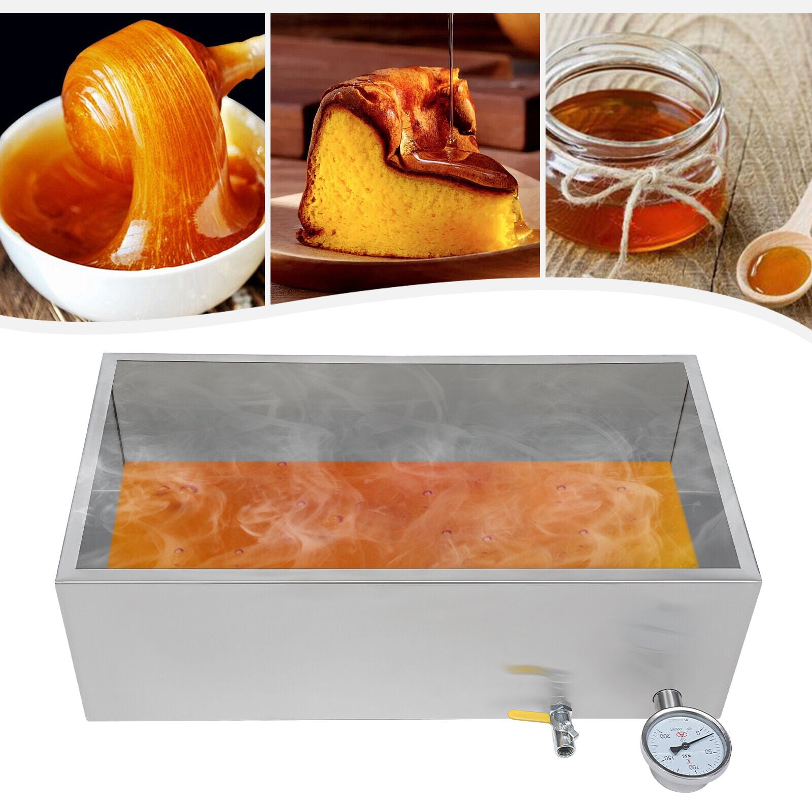 Maple Syrup Evaporator Pan 304 Stainless Steel with Valve and ...